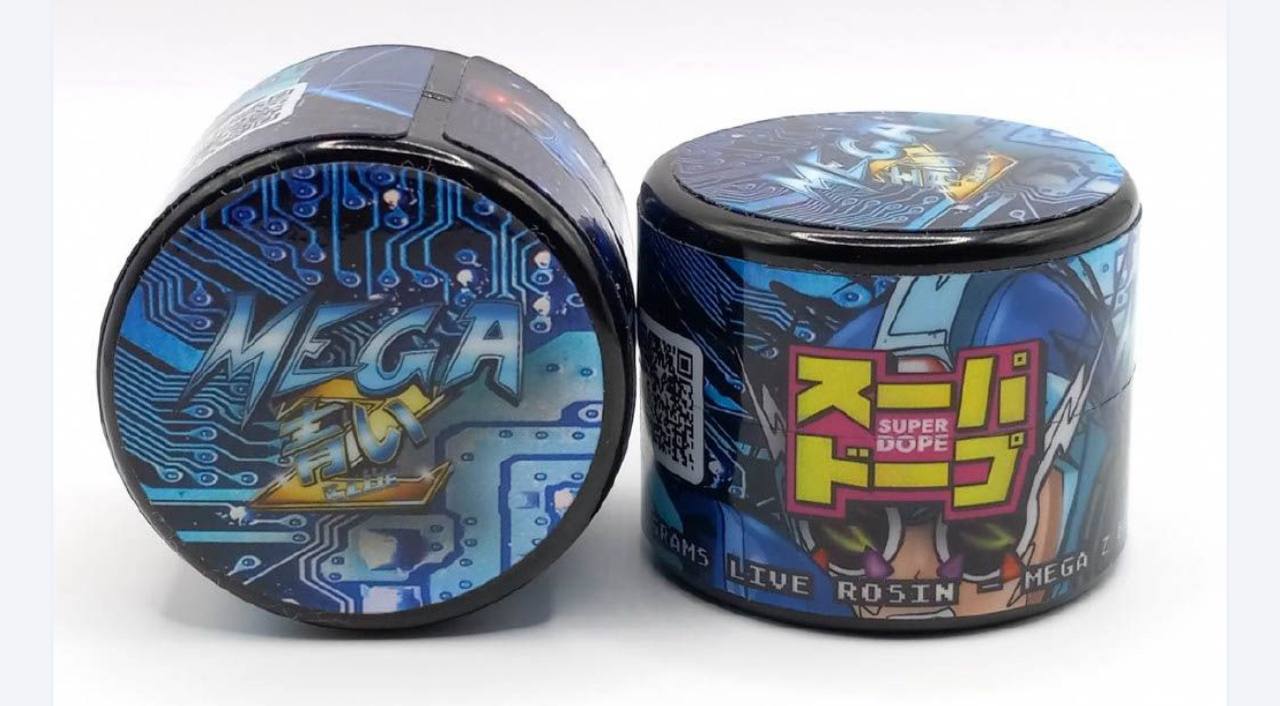 Buy Super Dope Mega Z Blue Solventless 2g Live Rosin ...
