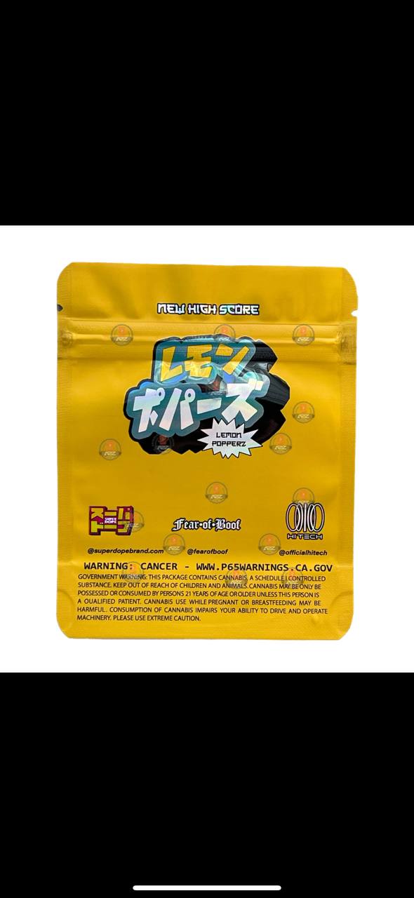 Lemon Popperz Super Dope - superdopeofficial.com